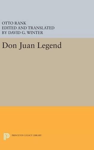 Otto Rank Don Juan Legend (Relié) Princeton Legacy Library ...