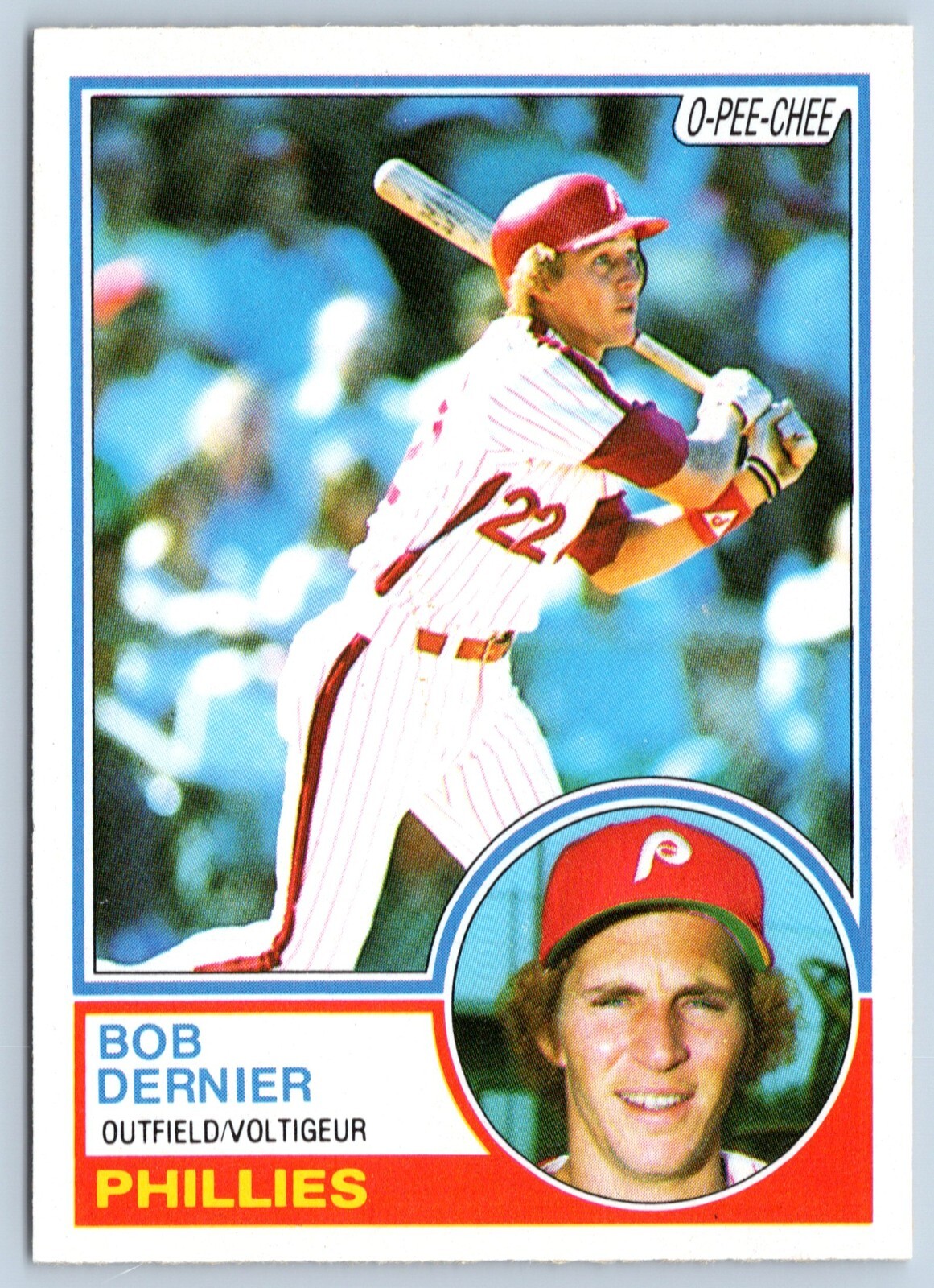 BOB DERNIER 1983 O-PEE-CHEE 83 NO 43 NRMINT+ 57598 | eBay