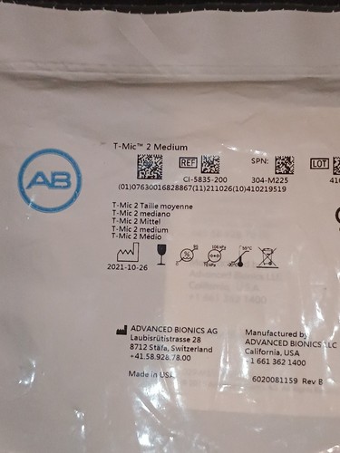 Advanced Bionics T-Mic2 | eBay