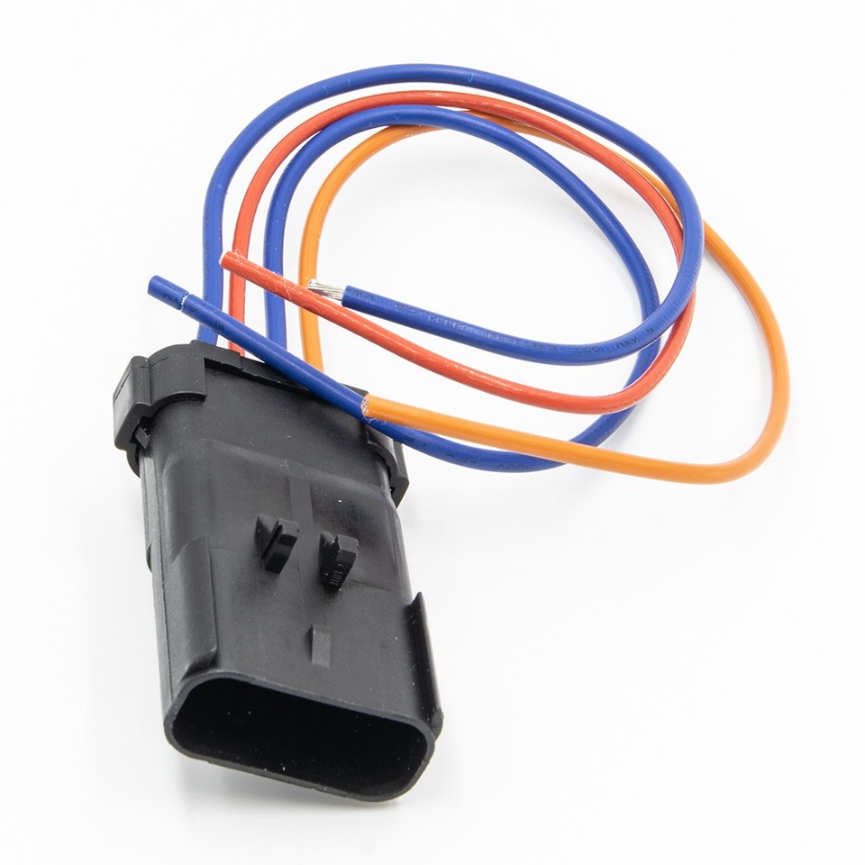 Connector for Chrysler, Dodge, Jeep, Ram, Fiat. SET. 4 Pin. 5013978AA ...