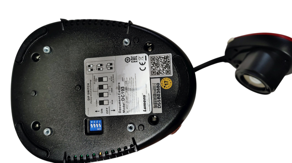 Lumens DC193 Document Camera 1/3 CMOS Color Image Sensor Full HD 1080p ...