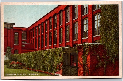 Postcard NY Auburn Columbian Rope Company | eBay