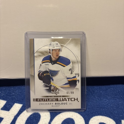 2024-25 Sp Authentic Zachary Bolduc Future Watch Gold /99 SSP | eBay