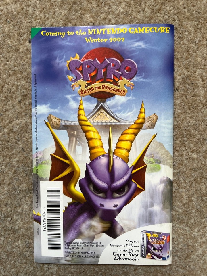 Crash Bandicoot (Nintendo GameCube) PAL Manual / Instruction Booklet ...