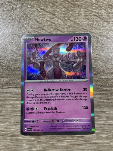 Mewtwo 150/165 Reverse Holo - Pokémon Scarlet and Violet 151 | eBay UK