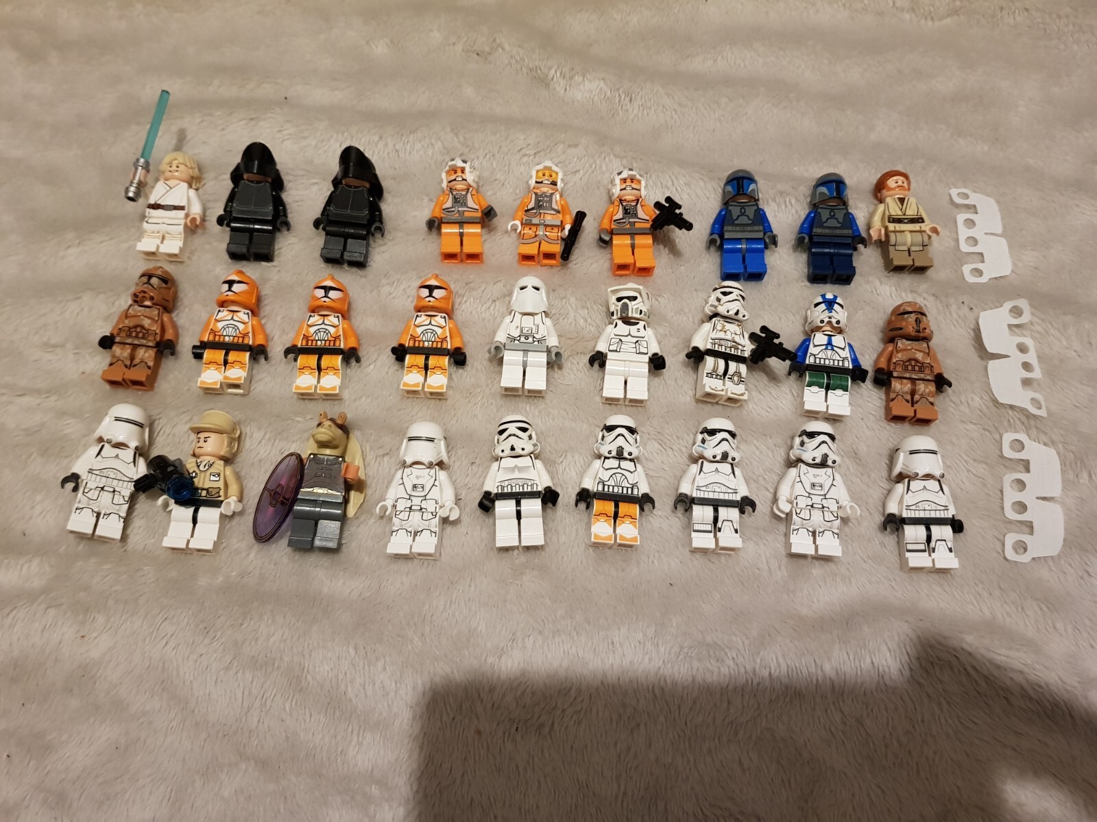 27 Star Wars Lego Mini figures bundle job lot Clone Troopers ...