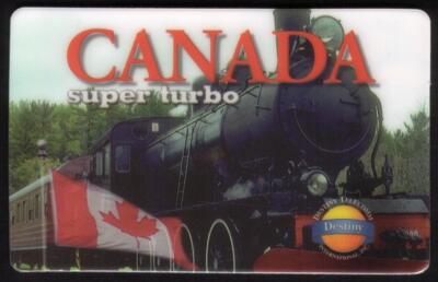 2400u Canada Super Turbo Member: Train & Canadian Flag SPECIMEN Phone ...
