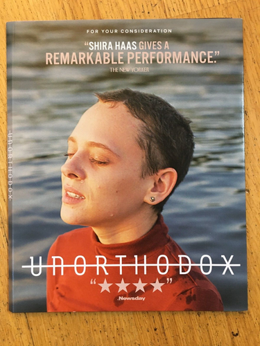 UNORTHODOX COMPLETE SEASON 1 2020 Netflix FYC DVD Shira Haas RARE (not ...