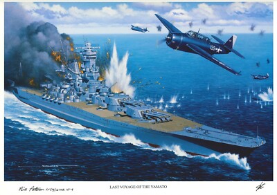 WILLIAM WEBB PATTERSON SIGNED LAST VOYAGE OF THE YAMATO STAN STOKES ...