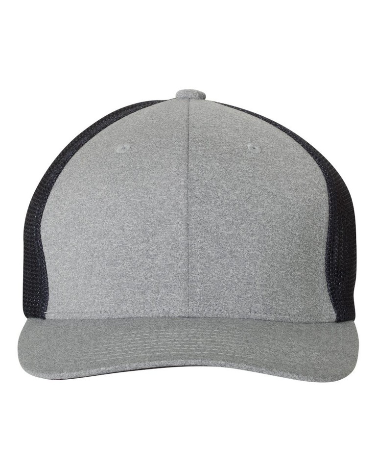 FLEXFIT 6511T - FITTED TRUCKER CAP, MESH BACK, BASEBALL HAT, PLAIN ...