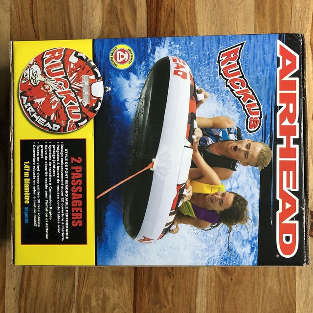 Airhead Ruckus 58 in Towable Tube - Red for sale online | eBay