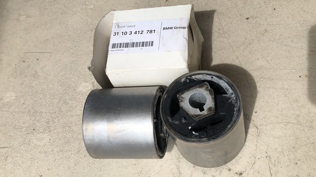 2 X BMW Genuine Front Forward Bushing for Control Arms (tension Struts ...