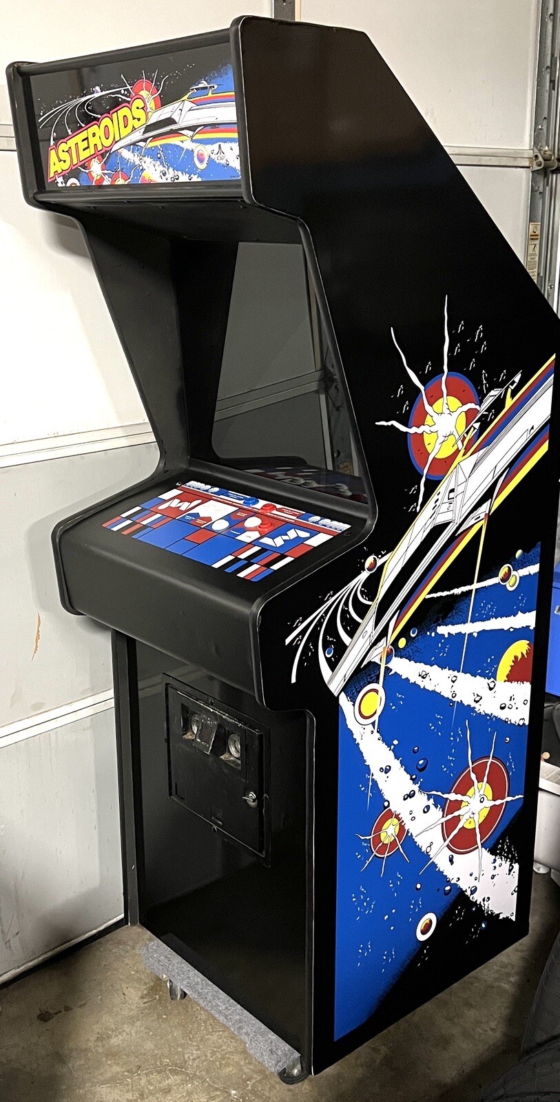 Original ASTEROIDS Atari COIN-OP CLASSIC Arcade Video Game Needs ...