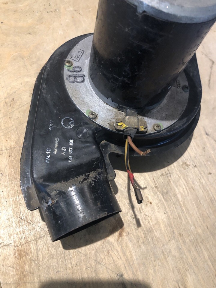 1968-79 Genuine VW Volkswagen Bus heater blower motor fan Fresh Air Box ...