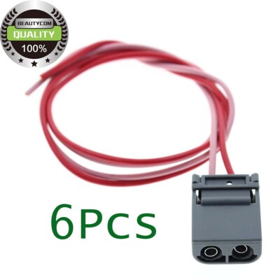 6 Pack CONNECTOR PIGTAIL HARNESS 2-Pin For Volvo speed sensor 3523813 ...