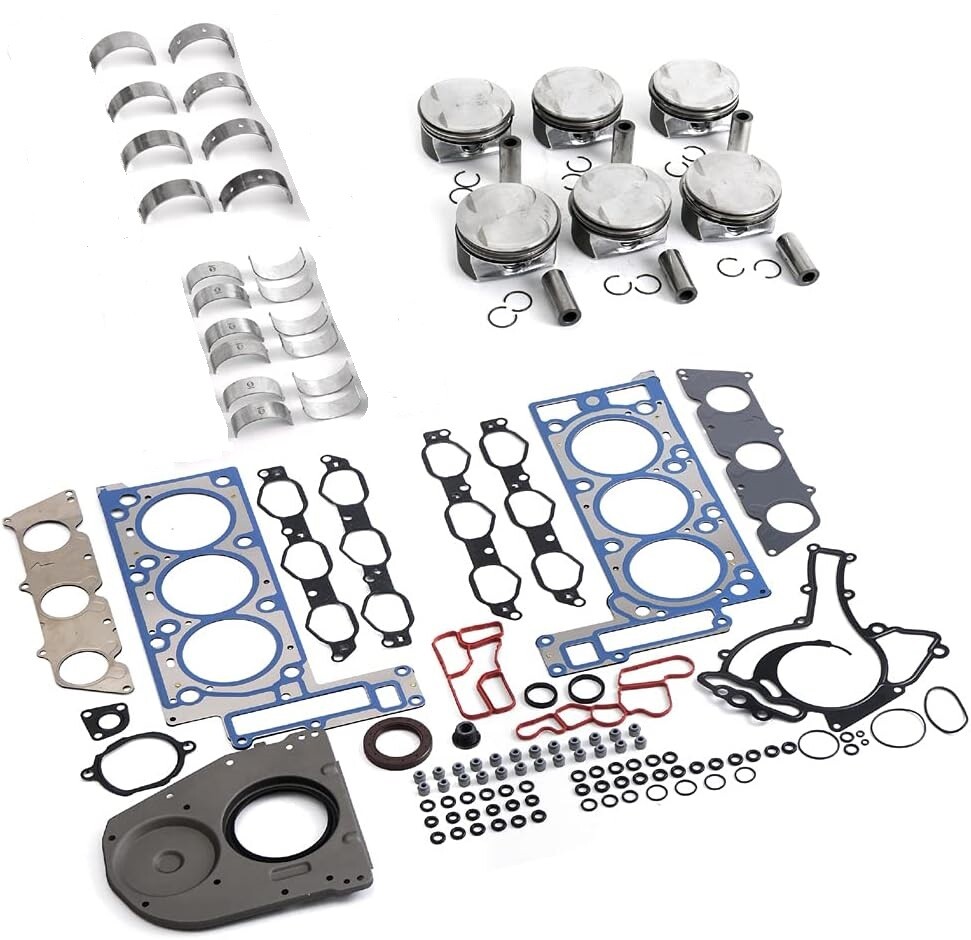 M272 Engine Overhaul Rebuild Kit STD For Mercedes-Benz C350 W204 W211 ...
