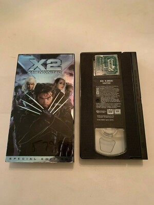 X2 X-Men United Special Edition Starring Hugh Jackman VHS Video Tape | eBay
