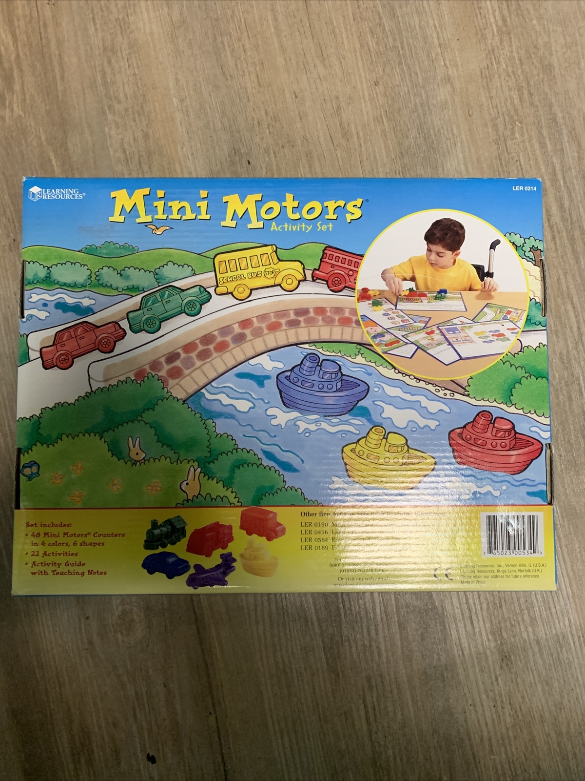 Learning Resources Mini Motors Activity Set With 48 Mini Motors/11 ...