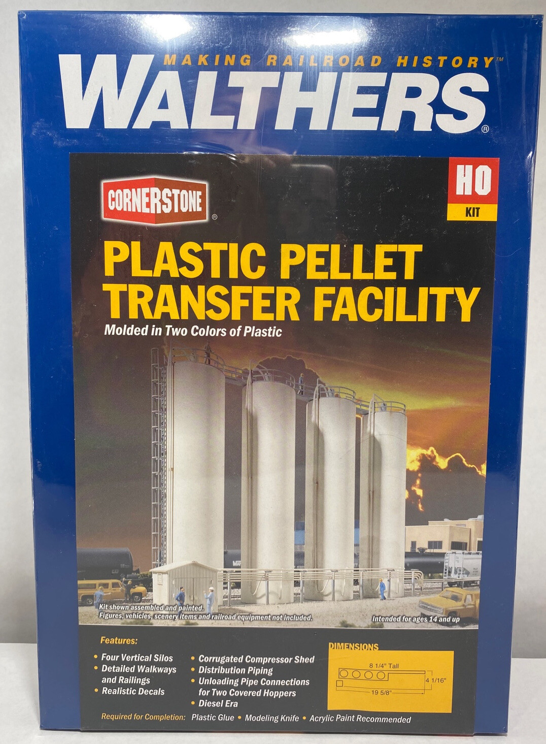 Walthers Cornerstone Walters Cornerstone Series Kit Ho Scale Plastic ...