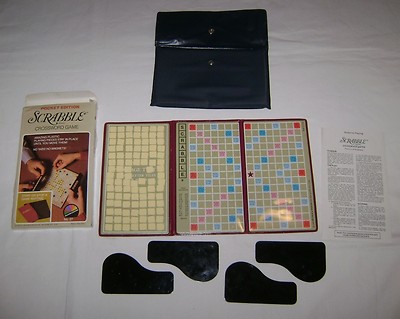 Vintage 1978 SCRABBLE Pocket Edition No. 27 | eBay