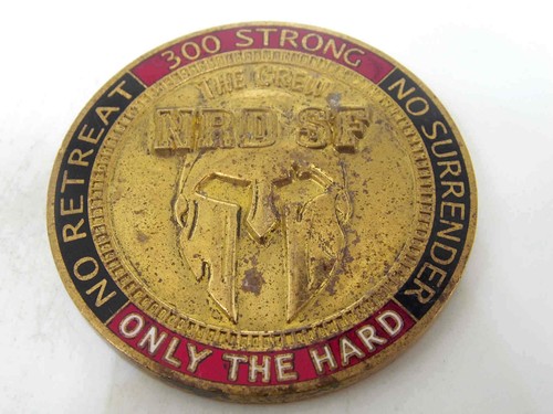 300 STRONG ONLY THE HARD CHALLENGE COIN | eBay