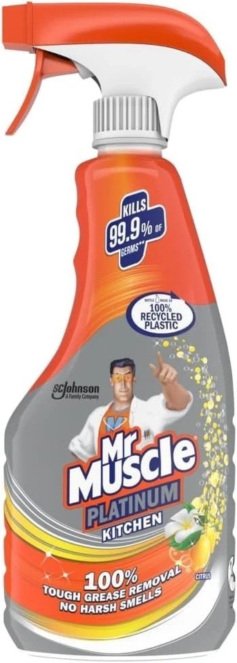 Mr Muscle Platinum Kitchen Cleaning Spray 500ml | eBay UK
