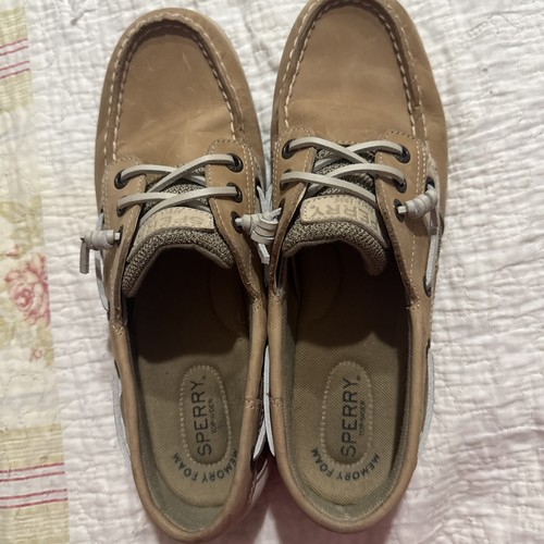 Sperry Top Sider Women's Leather Size 8 Excellent Condition | eBay