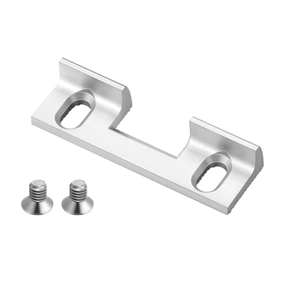 Adjustable Aluminum Latch Plate 46x14 4x9mm for Door Lock Installation ...