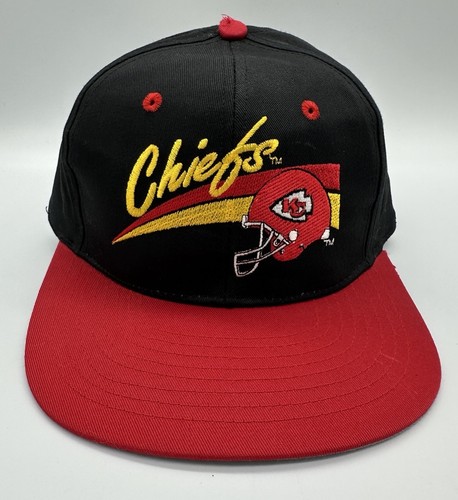 Vintage Annco Kansas City Chiefs Script Helmet Logo NFL Football ...