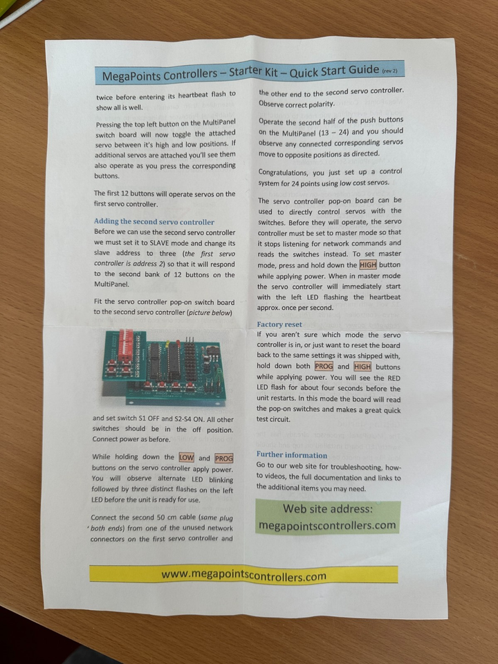 MEGAPOINTS CONTROLLERS 'MULTI' GAUGE MULTIPANEL STARTER KIT WITH DCC INTERFACE | eBay UK