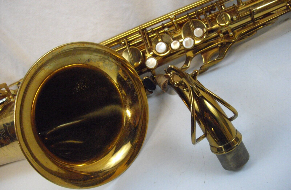 1968 BUFFET CRAMPON PARIS SUPER DYNACTION PRO TENOR SAXOPHONE ORIGINAL ...