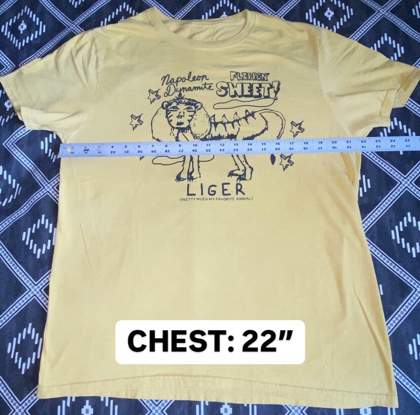 Napoleon Dynamitt Tegning Liger Vintage Y2K Napoleon Dynamite Liger