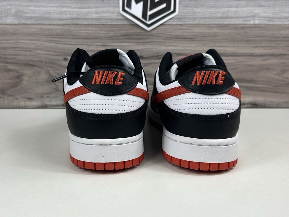 Men's Nike Dunk Low Retro "Dragon" White Black Red | Multiple Sizes ...