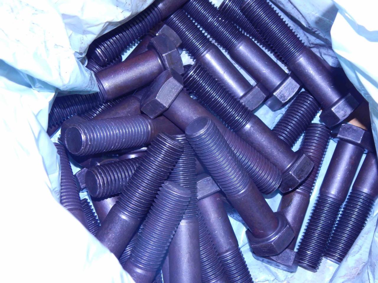 #327 Earnest Material SAE 4140H Hex Cap Screw G8 Size 1-8 X 4-3/4 HPL ...