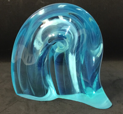 Vintage Bill Slade Art Glass Paperweight 1991 | eBay