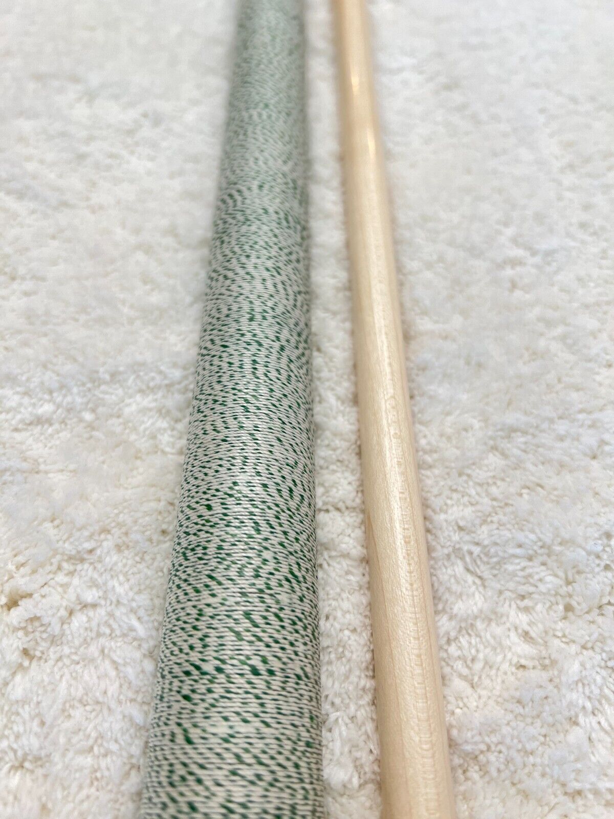 Joss Custom 1 of 1 Pool Cue w/ 8 Sharp Points (Curly Maple) FREE HARD ...