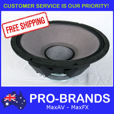 18" 600WRMS 8 Ohms PA DJ Speaker Subwoofer Sub Driver 18 Inch Quality ...