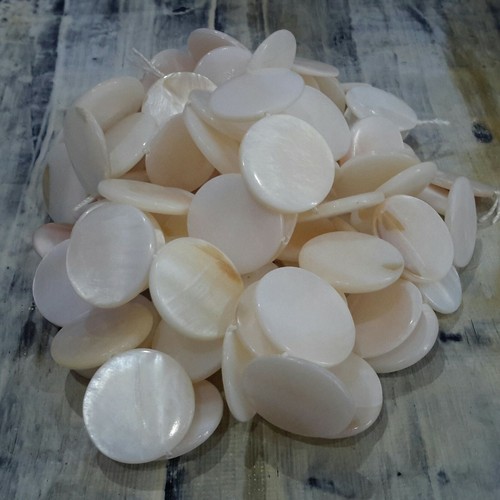 Freshwater Shell, Flat Round, 20 x 2.5mm 20pcs Free Postage Oz Selle | eBay