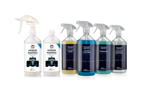 Williams Waterless wash and wax Full Car Cleaning Set 6 pieces ...
