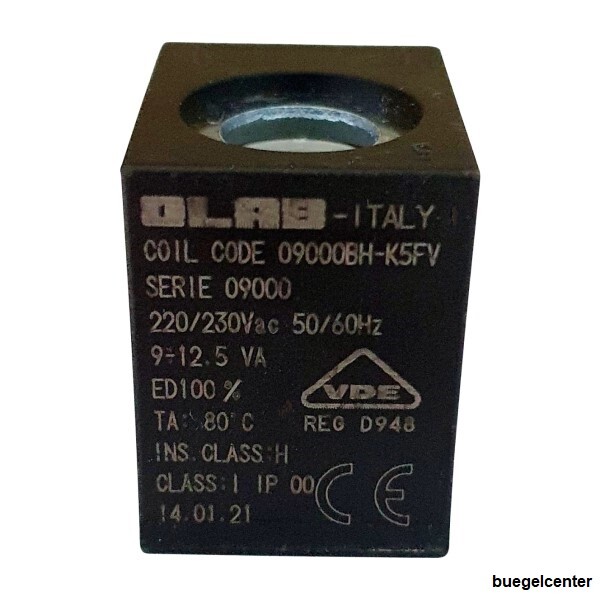 Magnetspule OLAB 9000 230V kompatibel mit Magnetspule ACL V32E | eBay