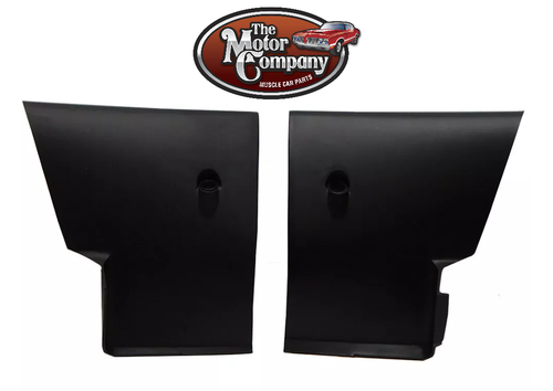 68-72 Nova Interior Rear Window Lower Corner Moldings / Package Tray ...