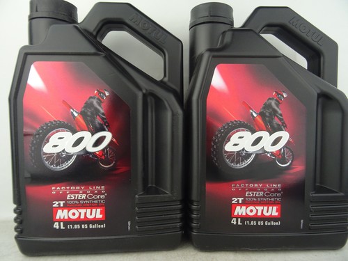 Motul 800 2T Off Road Motoröl Öl Factory Line Motorradöl 2-Takt 2T Öl ...