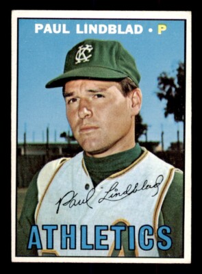 1967 Topps Baseball #227 Paul Lindblad NM | eBay