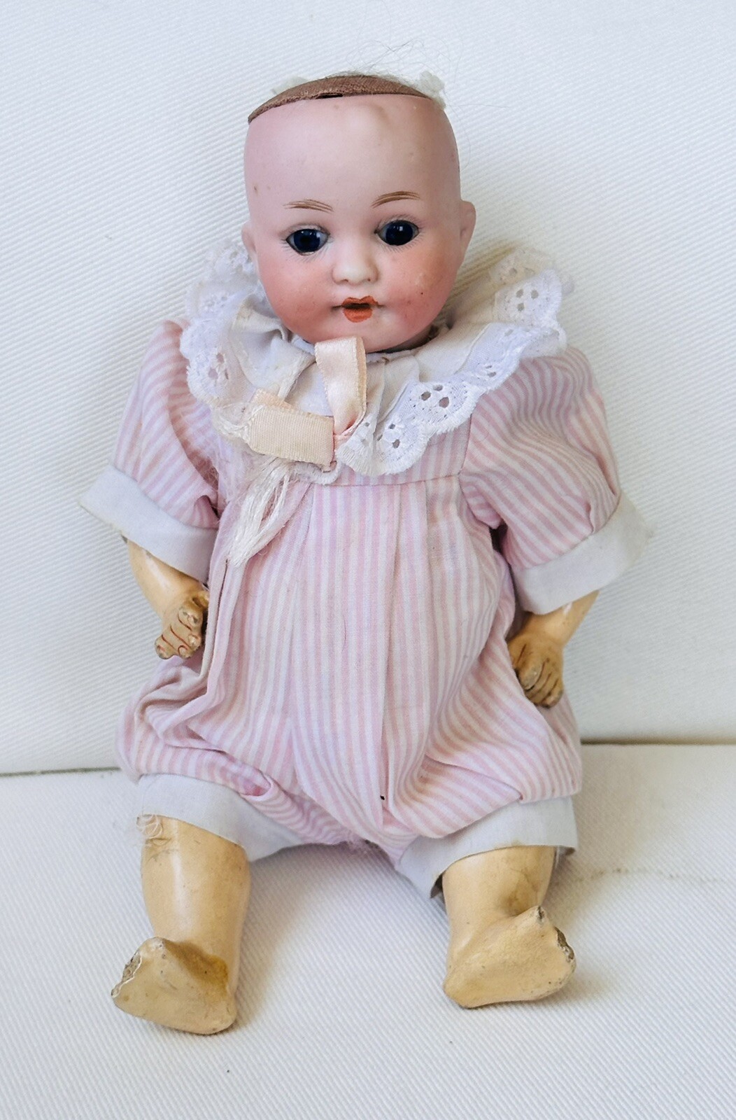 Antique German AM Armand Marseille 985 8/0 Character Girl Baby Doll 9 ...