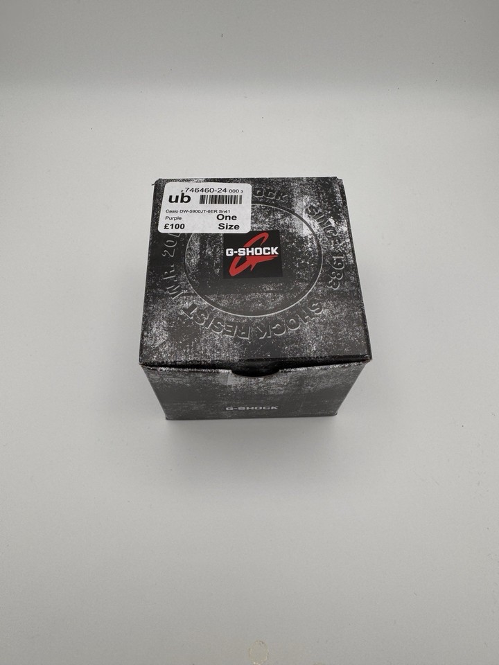 Casio G-Shock DW-5900JT-6ER Men's Violet Purple Watch Triple Graph ...