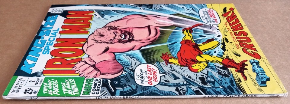 Iron Man Annual 2 (1971) Bronze Age fine Marvel comic. Stan Lee scripts ...