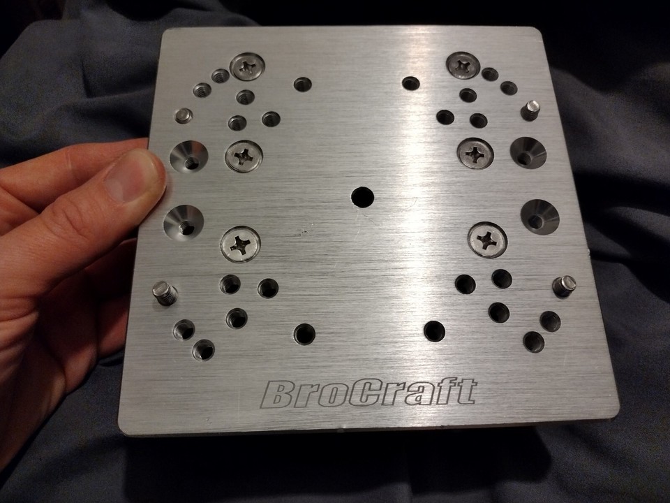 Brocraft Universal Downrigger Bracket For Lund Sport Track | eBay