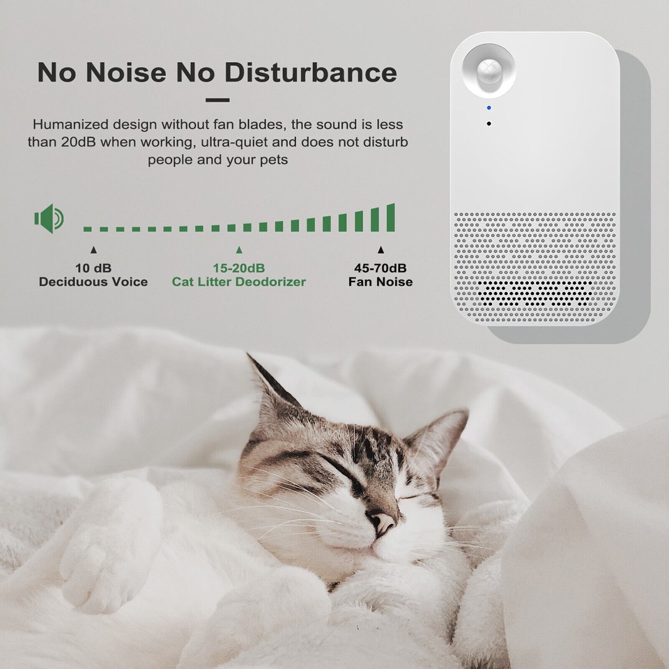 Pet Cat Litter Box Deodorizer Odor Eliminator Remover Dust-Free ...