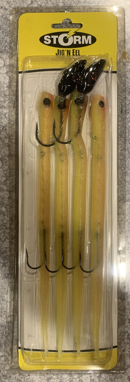 Storm Jig’N Eel 11.5” 2.5 OZ Electric Eel | eBay