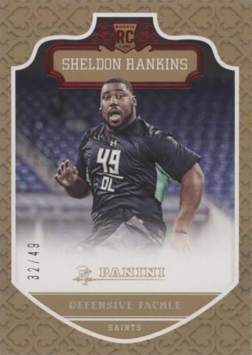 2016 Panini - Rookies Sheldon Rankins #207 Red Knight /49 (RC) for sale ...